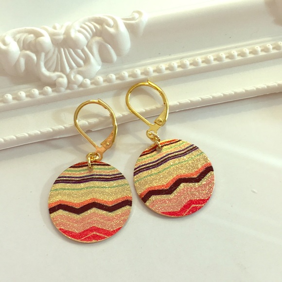 Dear Fawn | Jewelry | New Positive Vibes Gold Plated Lever Back ...